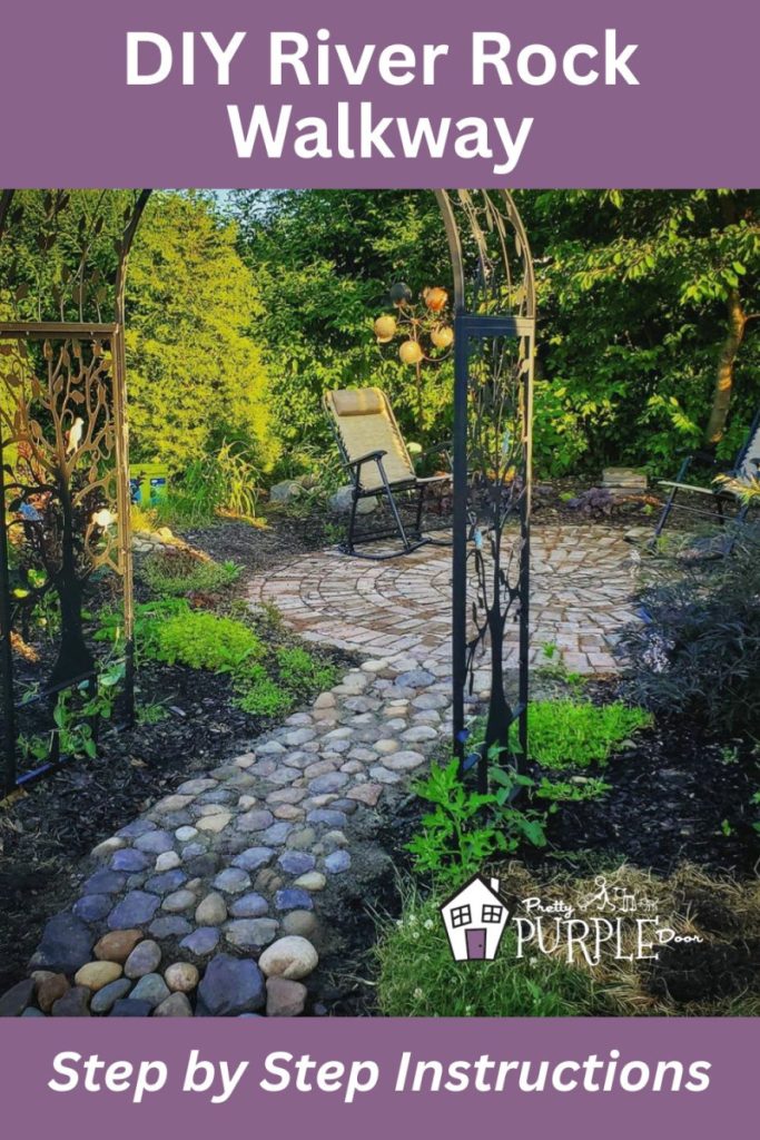 How to Create a Charming River Rock Path in Your Backyard