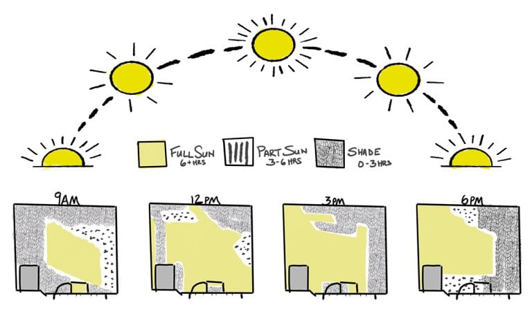 How to Create a Sun Map for Your Garden